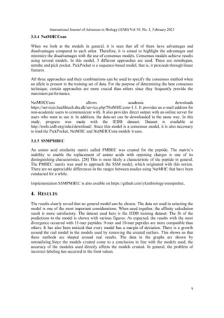 CONSENSUS ALGORITHM FOR CALCULATION OF PROTEIN BINDING AFFINITY USING MULTIPLE MODELS | PDF