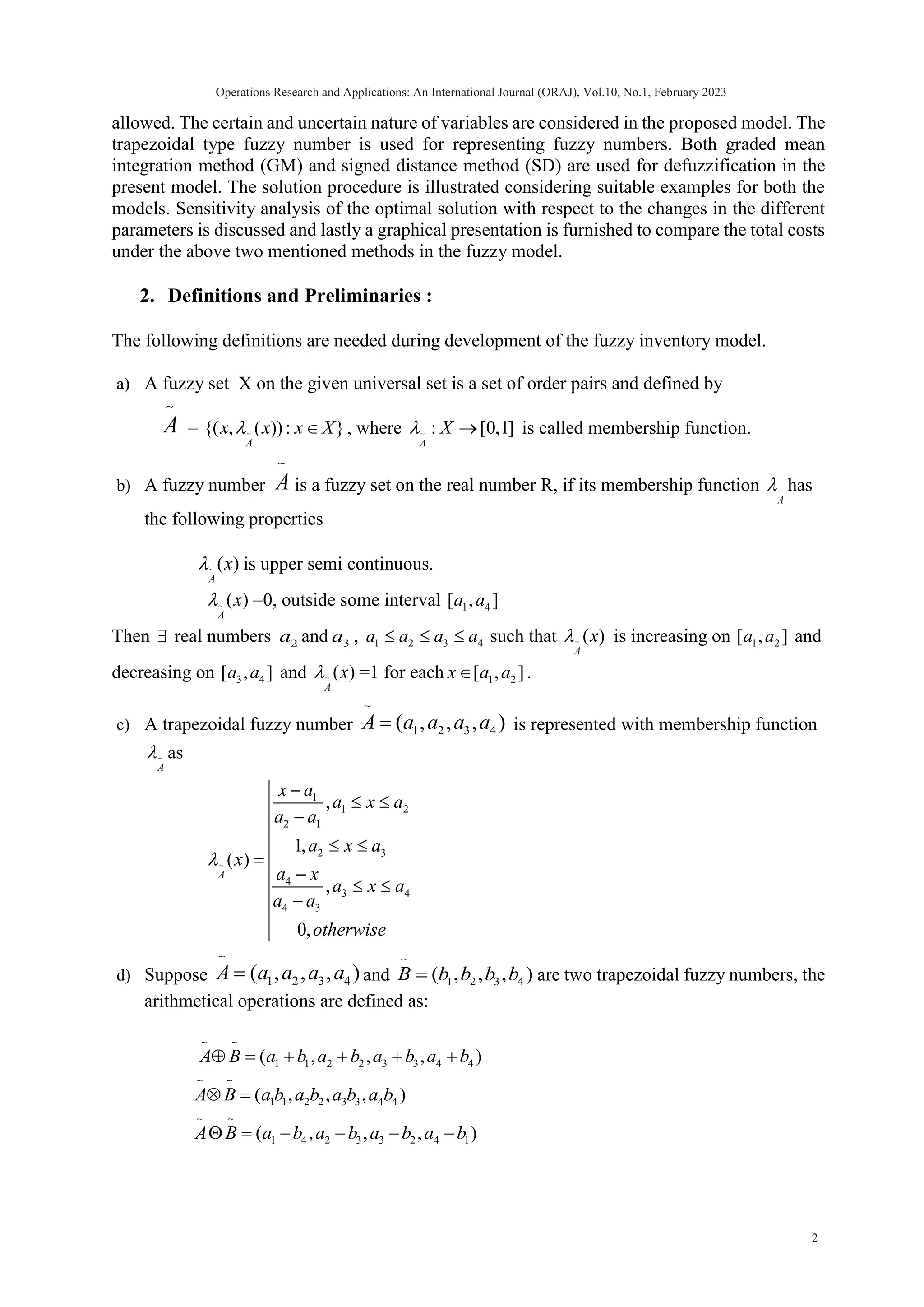 Fuzzy Inventory Model Of Deteriorating Items Under Power Dependent