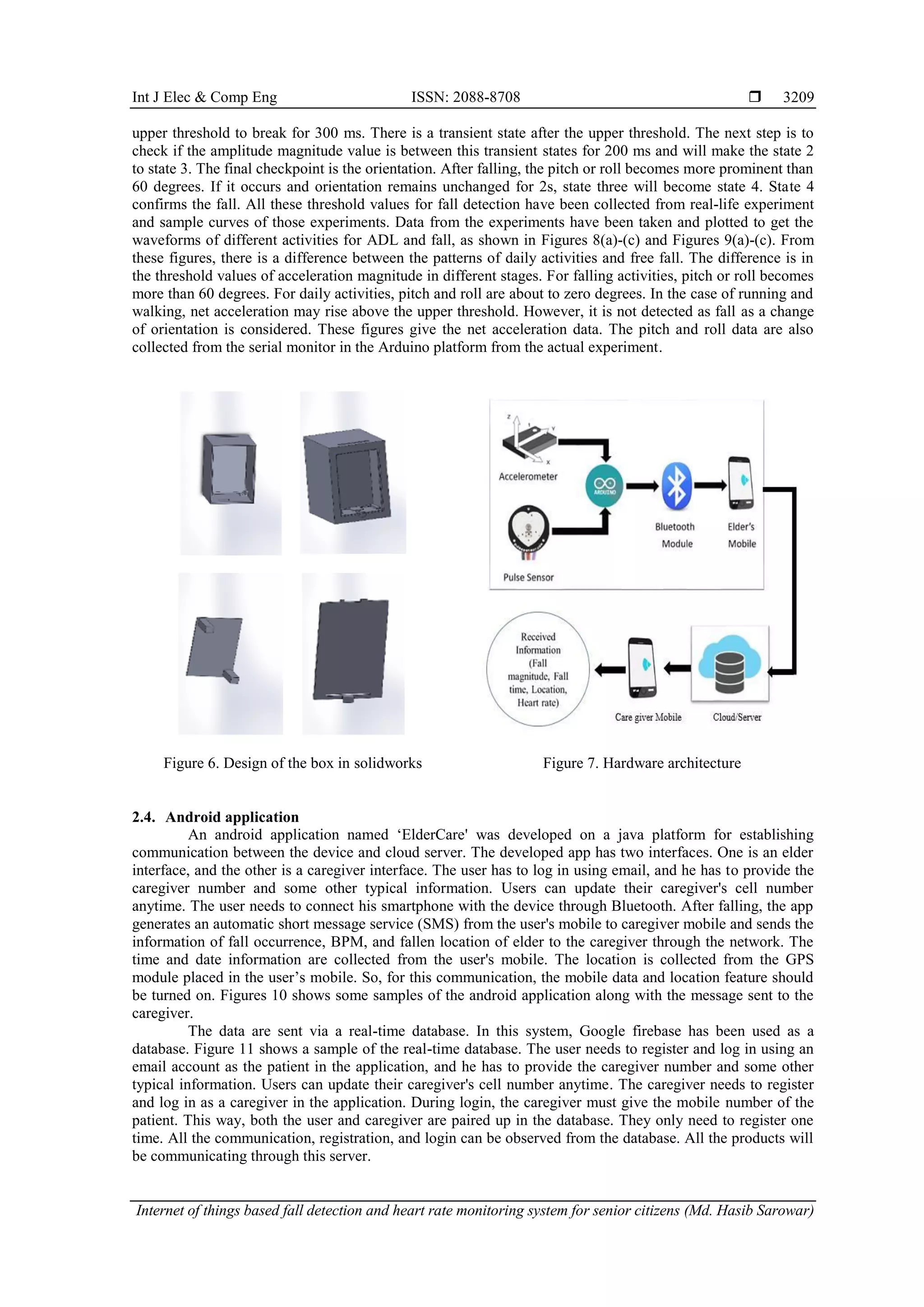 Internet of things based fall detection and heart rate monitoring ...