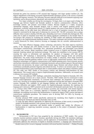 Reinforcement of low-resource language translation with neural machine ...