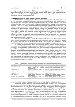 Reinforcement of low-resource language translation with neural machine translation and ...