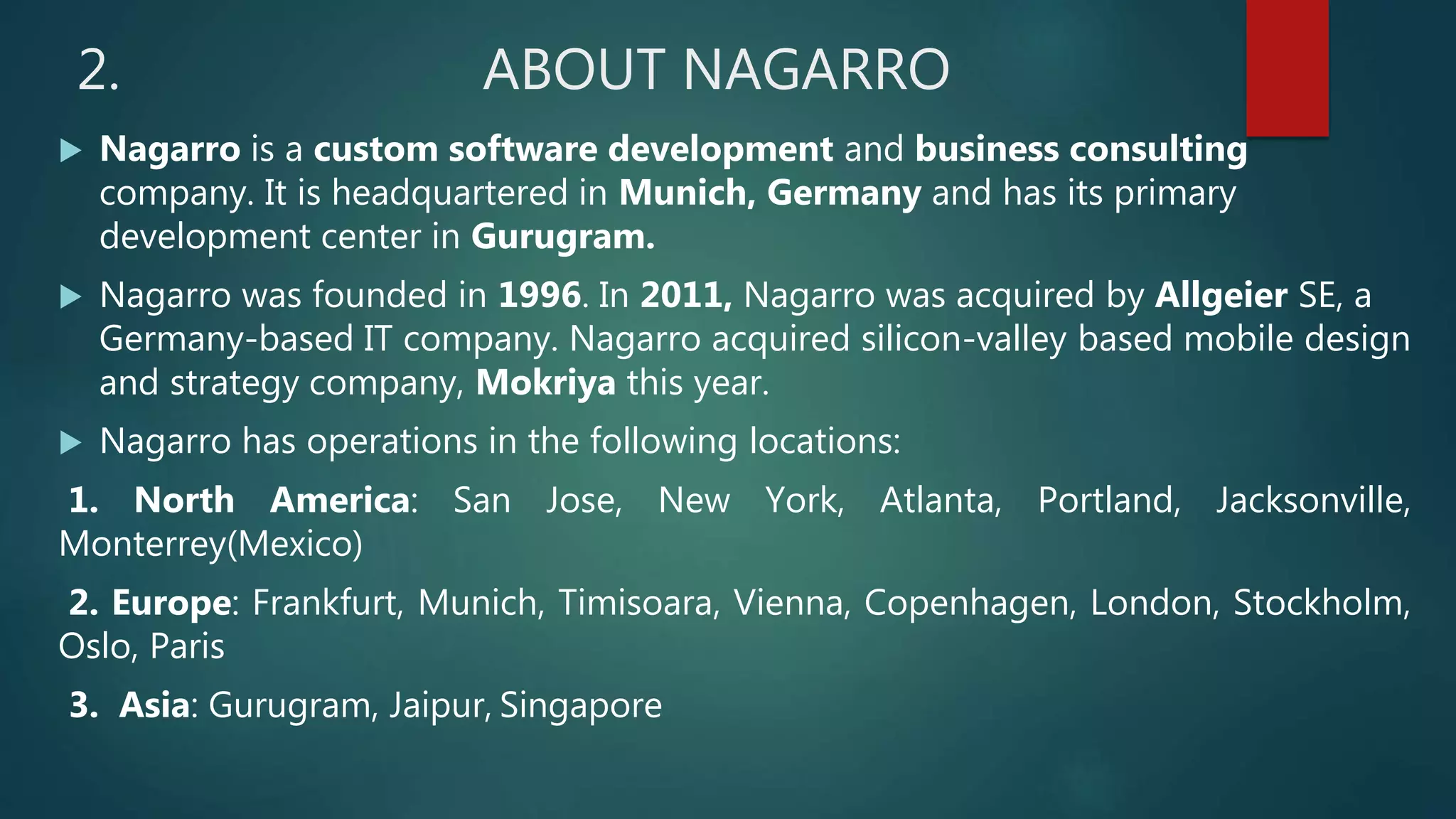 Employee Portal Nagarro | PPTX