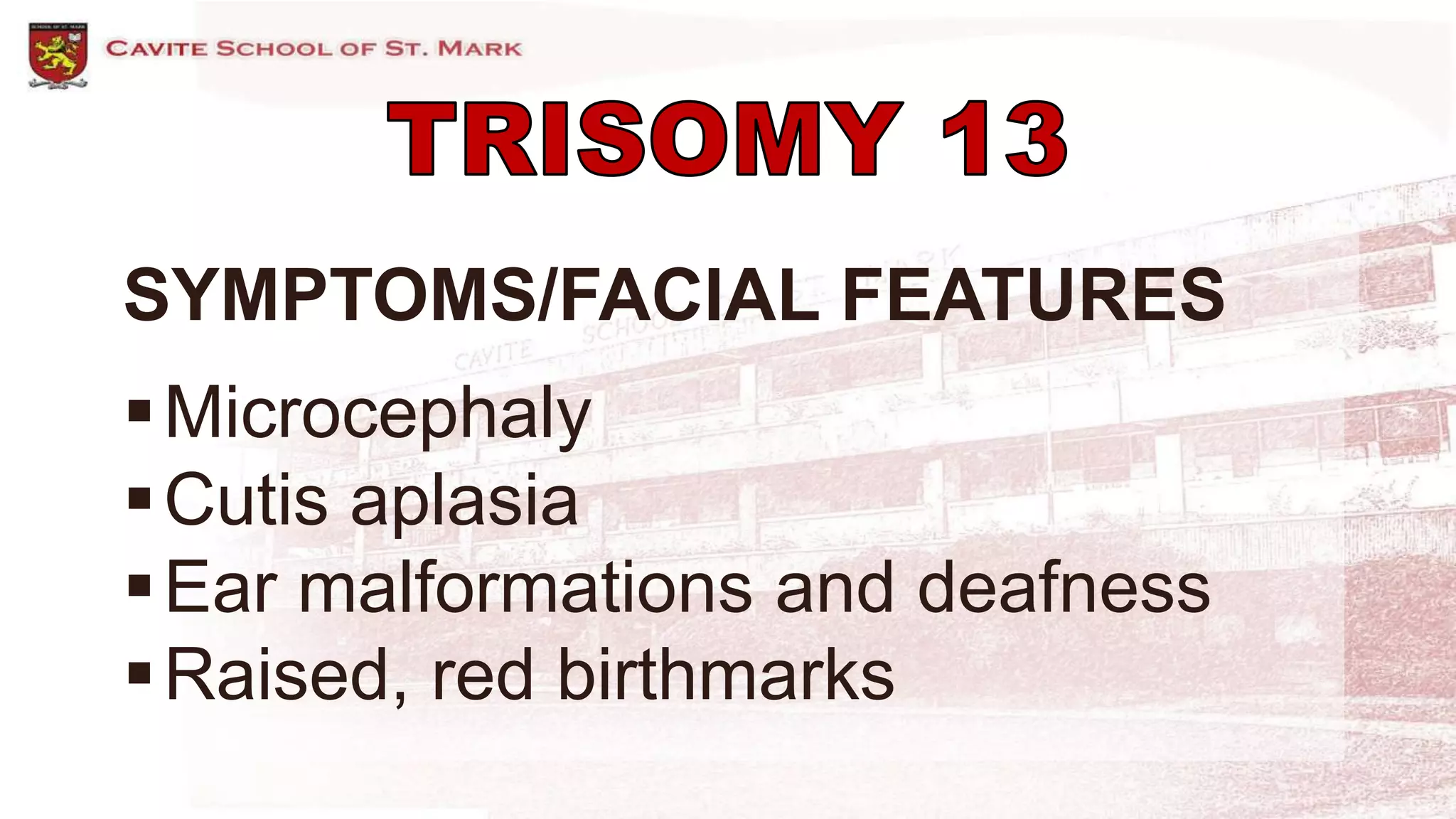 Genetic Disorders due to Error in Meiosis | PPTX