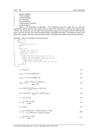 Best-worst northern goshawk optimizer: a new stochastic optimization ...