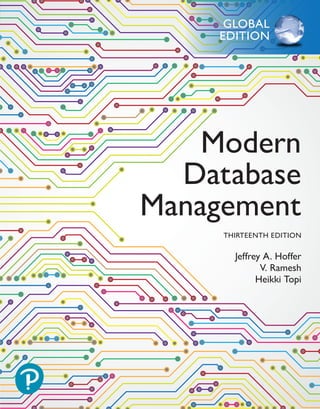 (eBook PDF) Modern Database Management, Global Edition 13th Edition | PDF
