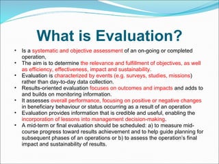 RESULT BASED M&E in FFA-revised | PPT