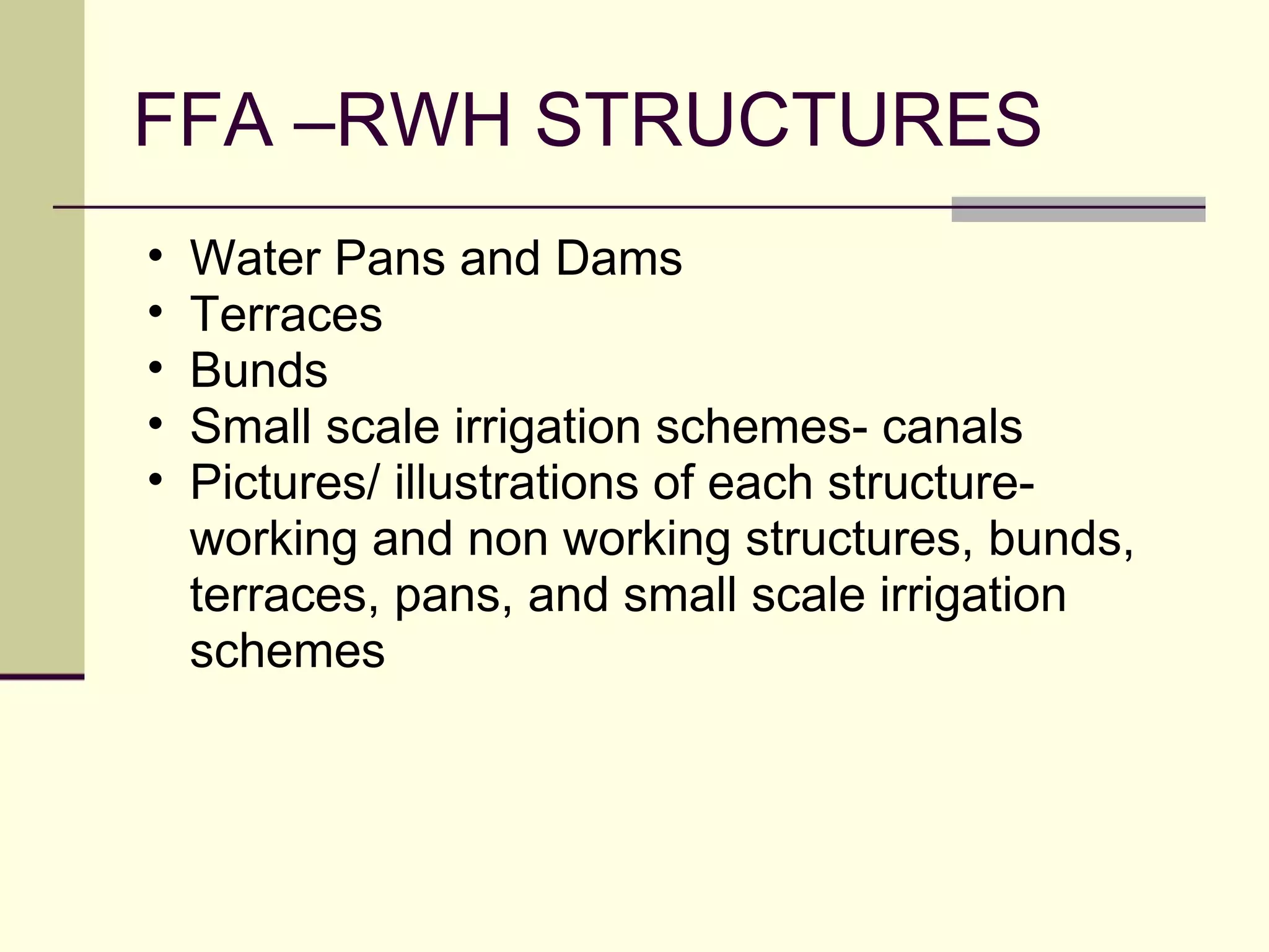 Operation and Maintenance of RWH Structures | PPT