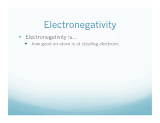 10/13 Review: What is electronegativity and ionization energy? | PDF ...