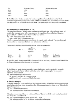 101409411 adjectives-used-in-comparisons-part-1 | PDF