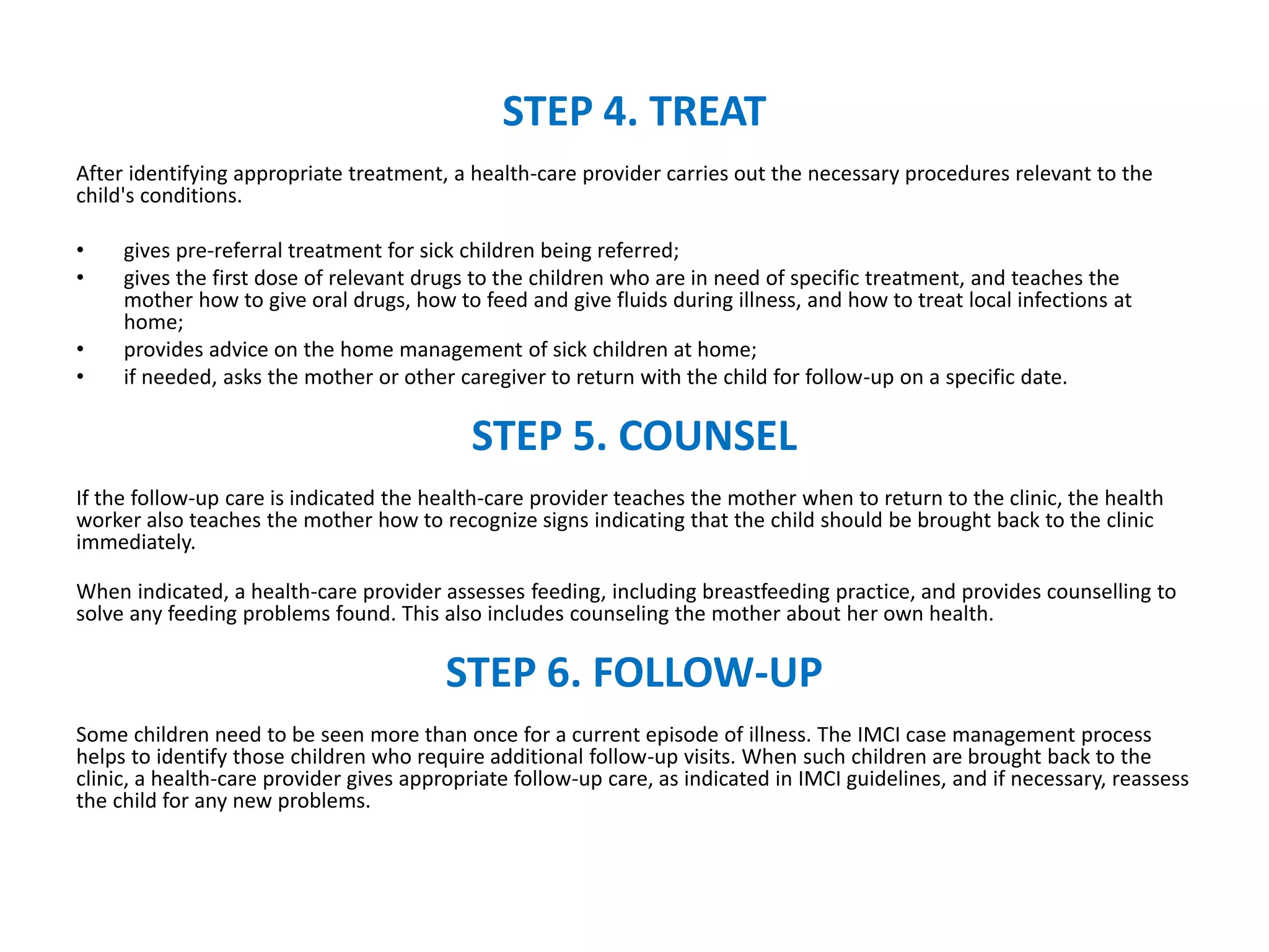 101415_WHO_Integrated_Management_of_Childhood_Illness.pdf | Infectious Diseases | Diseases and ...