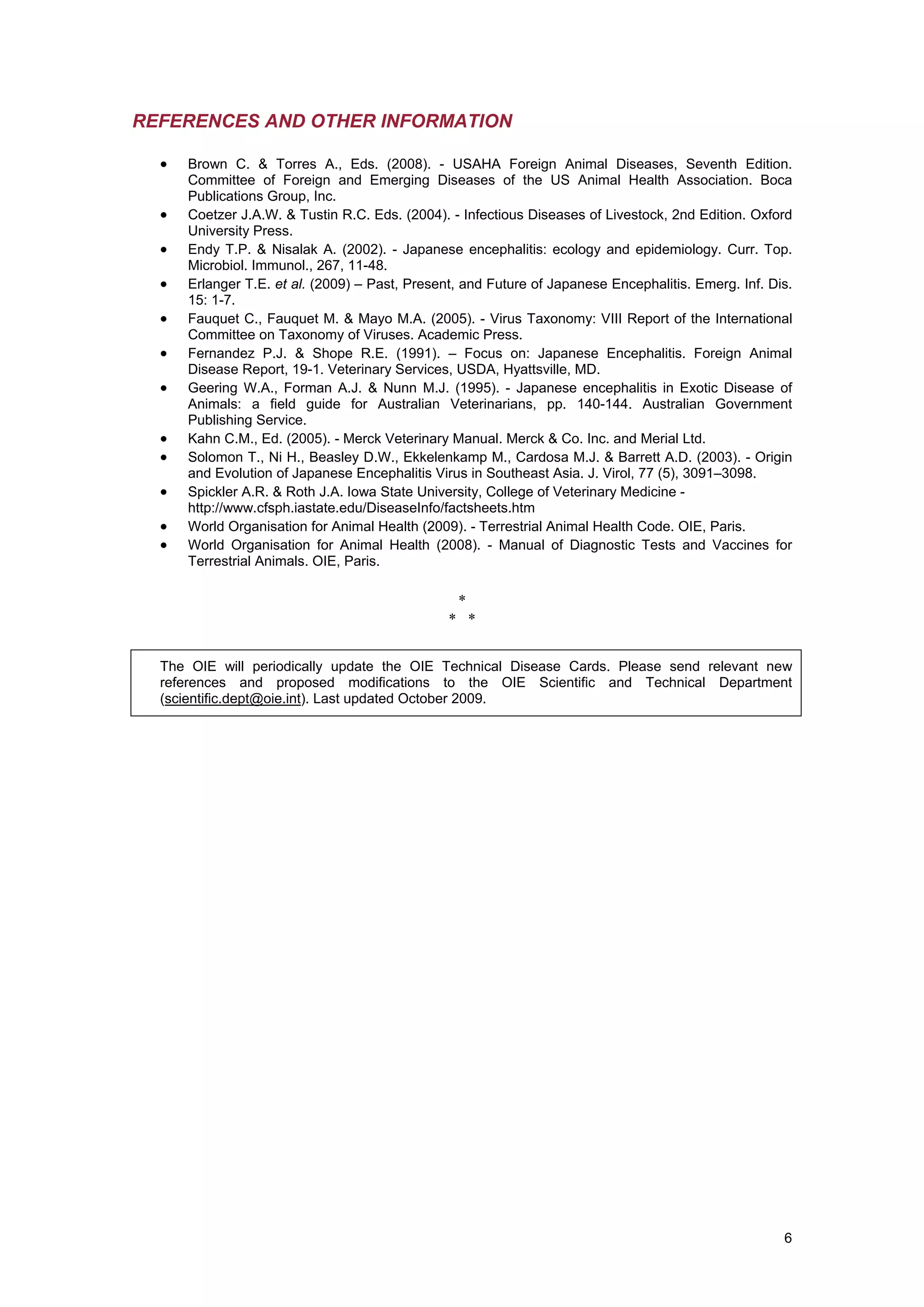 JAPANESE ENCEPHALITIS_FINAL | PDF