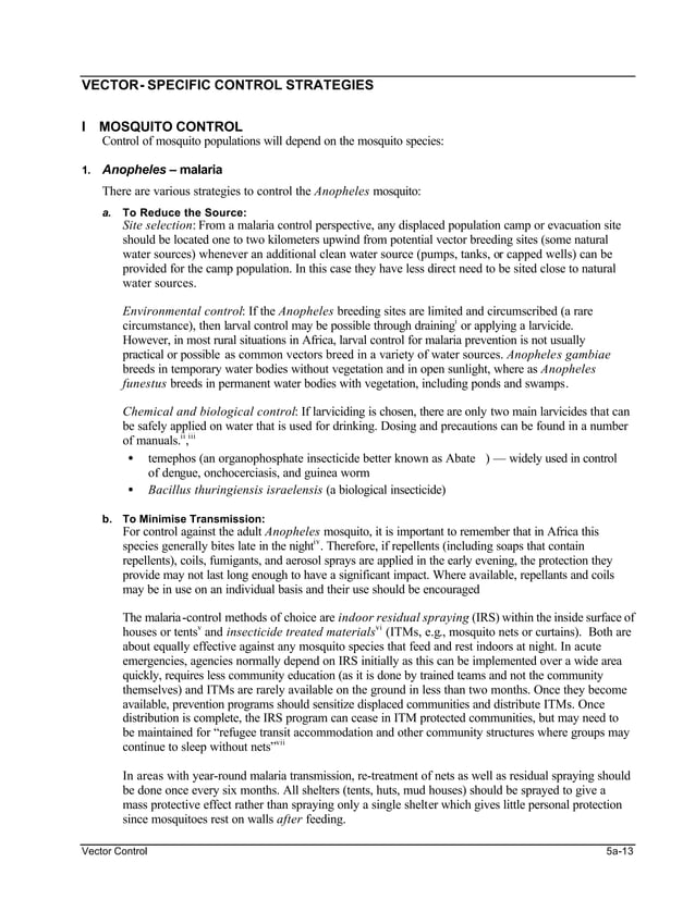 VECTOR CONTROL | PDF