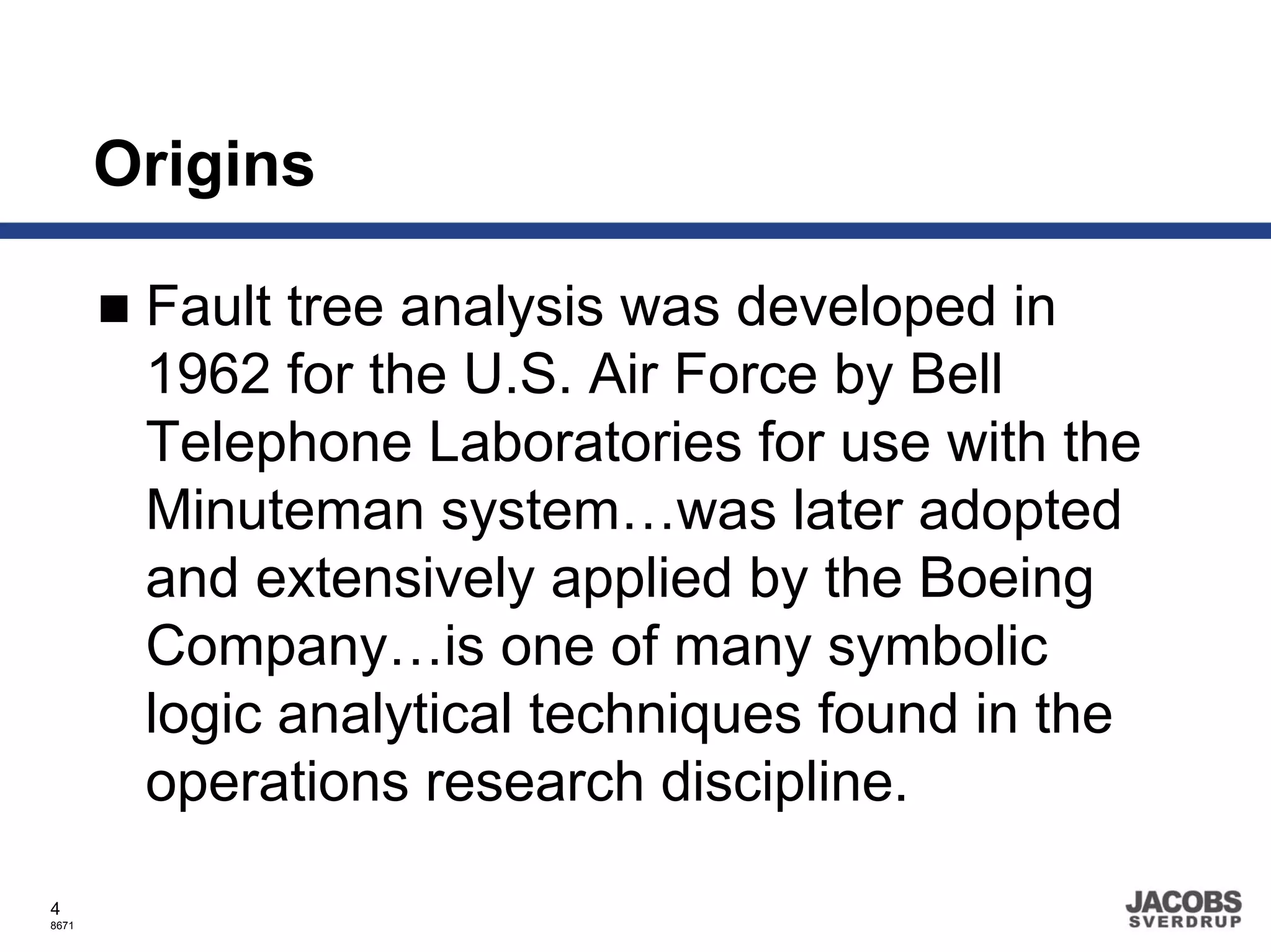 fault tree analysis | PDF