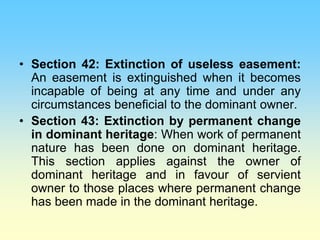 1015-Easement, nature and characteristics and extinction.ppt