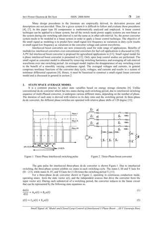 Small-Signal AC Model and Closed Loop Control of Interleaved Three-Phase Boost Converter | PDF ...