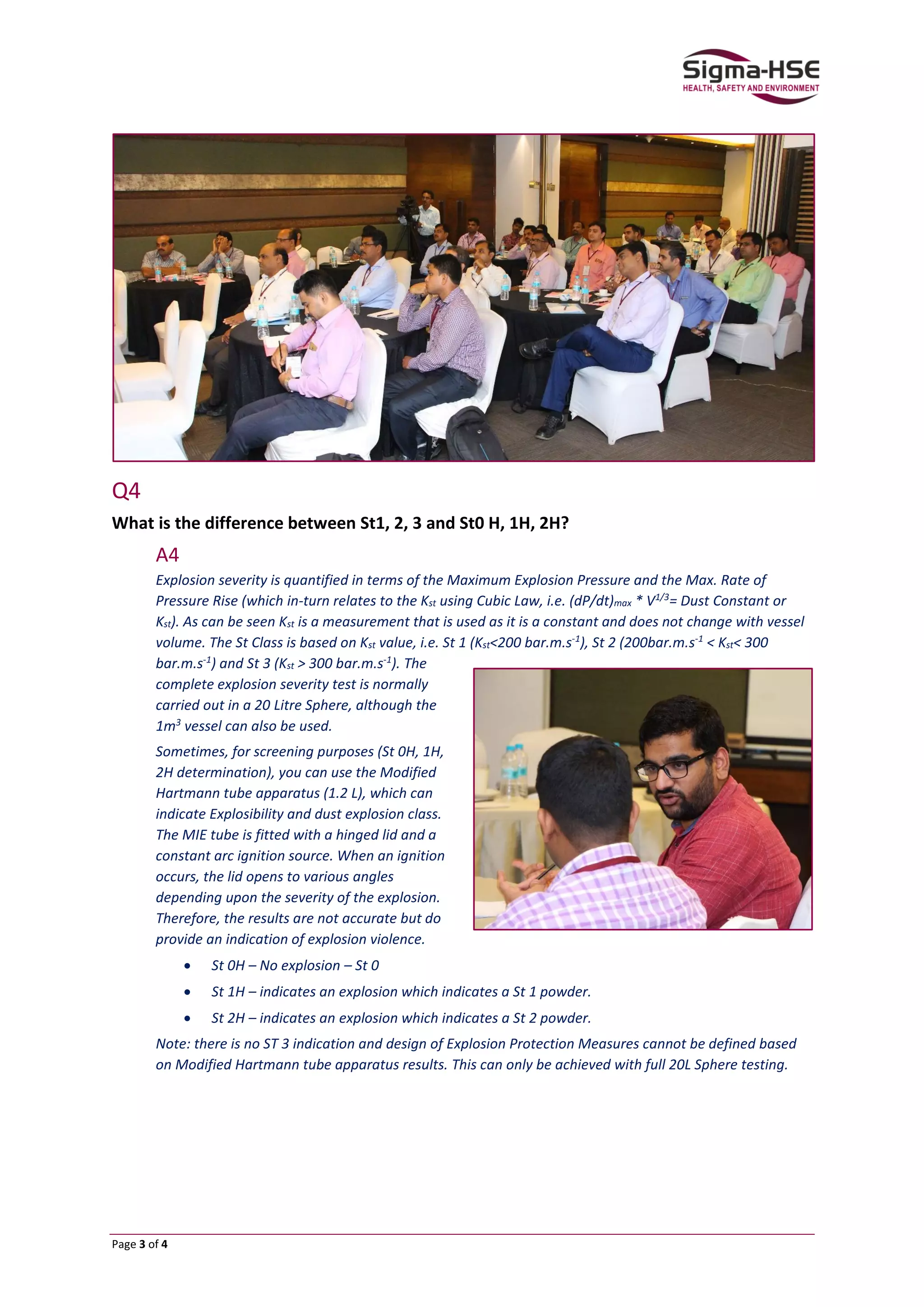 The Dust and Powder Flammability Testing on Sigma-Hse | PDF