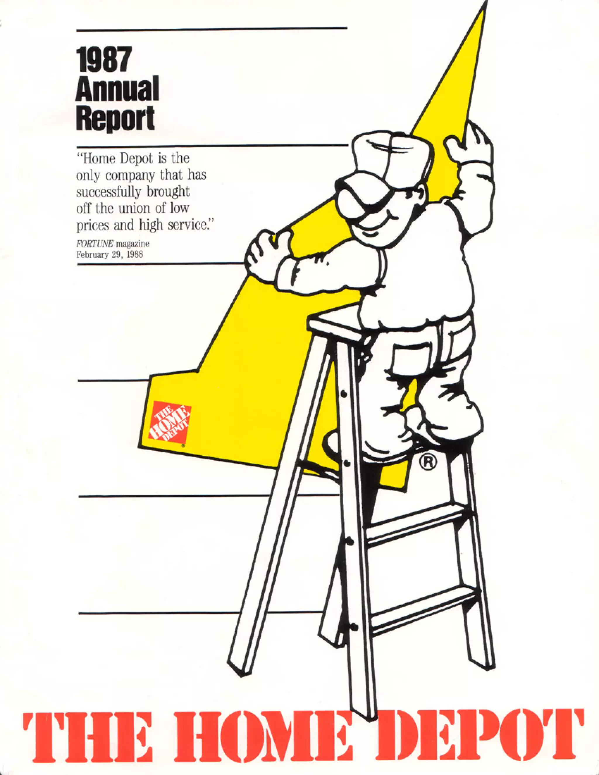 home depot Annual Report 1987 | PDF