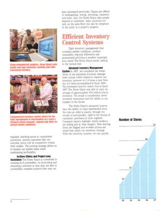 home depot Annual Report 1987 | PDF