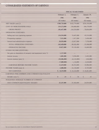 home depot Annual Report 1985 | PDF