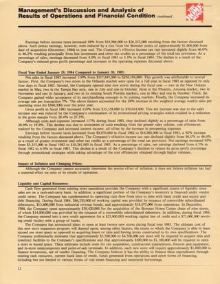 home depot Annual Report 1984 | PDF