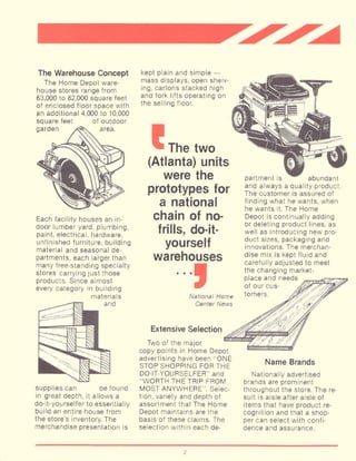 home depot Annual Report 1982 | PDF