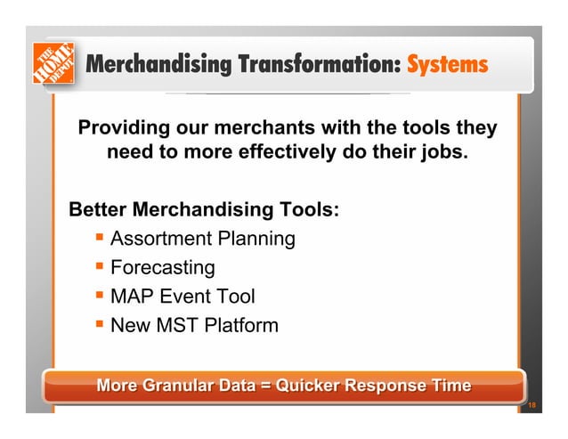 home depot Craig Menear Presentation | PPT