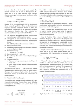 Empirical Mode Decomposition Based Signal Analysis of Gear Fault Diagnosis | PDF