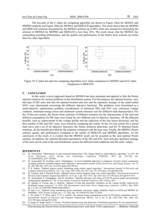 Determining the Pareto front of distributed generator and static VAR compensator units placement ...