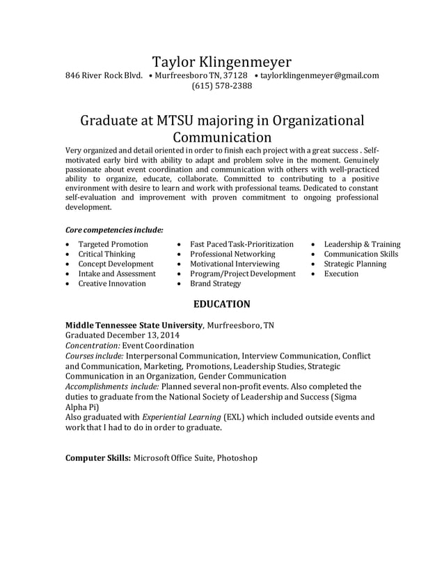 taylors resume | PDF