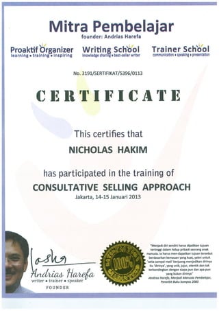 Certificate | PDF