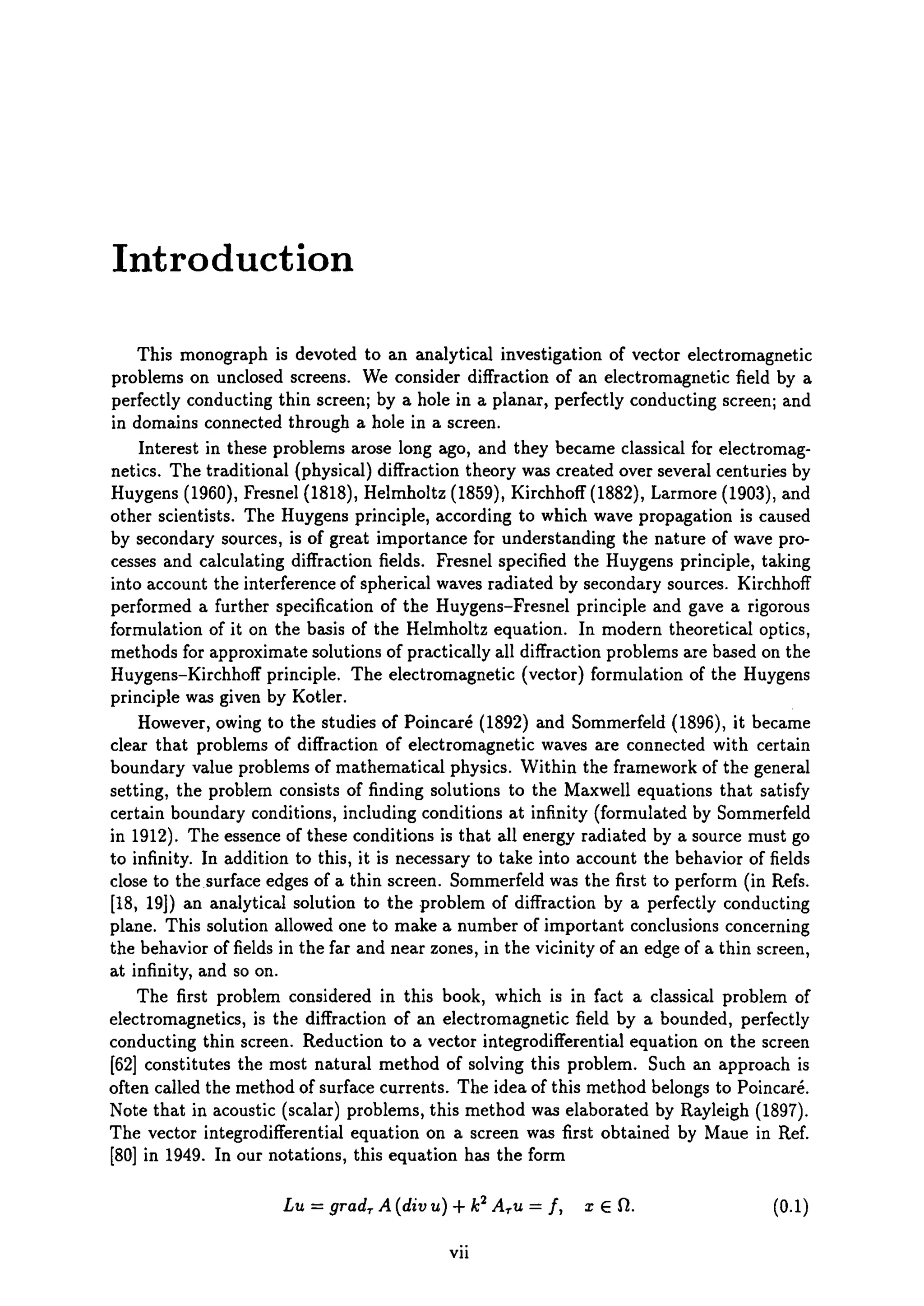 Electromagnetic Wave Diffraction by Conducting Screens 2nd Edition A. S. Ilyinsky (Editor) | PDF