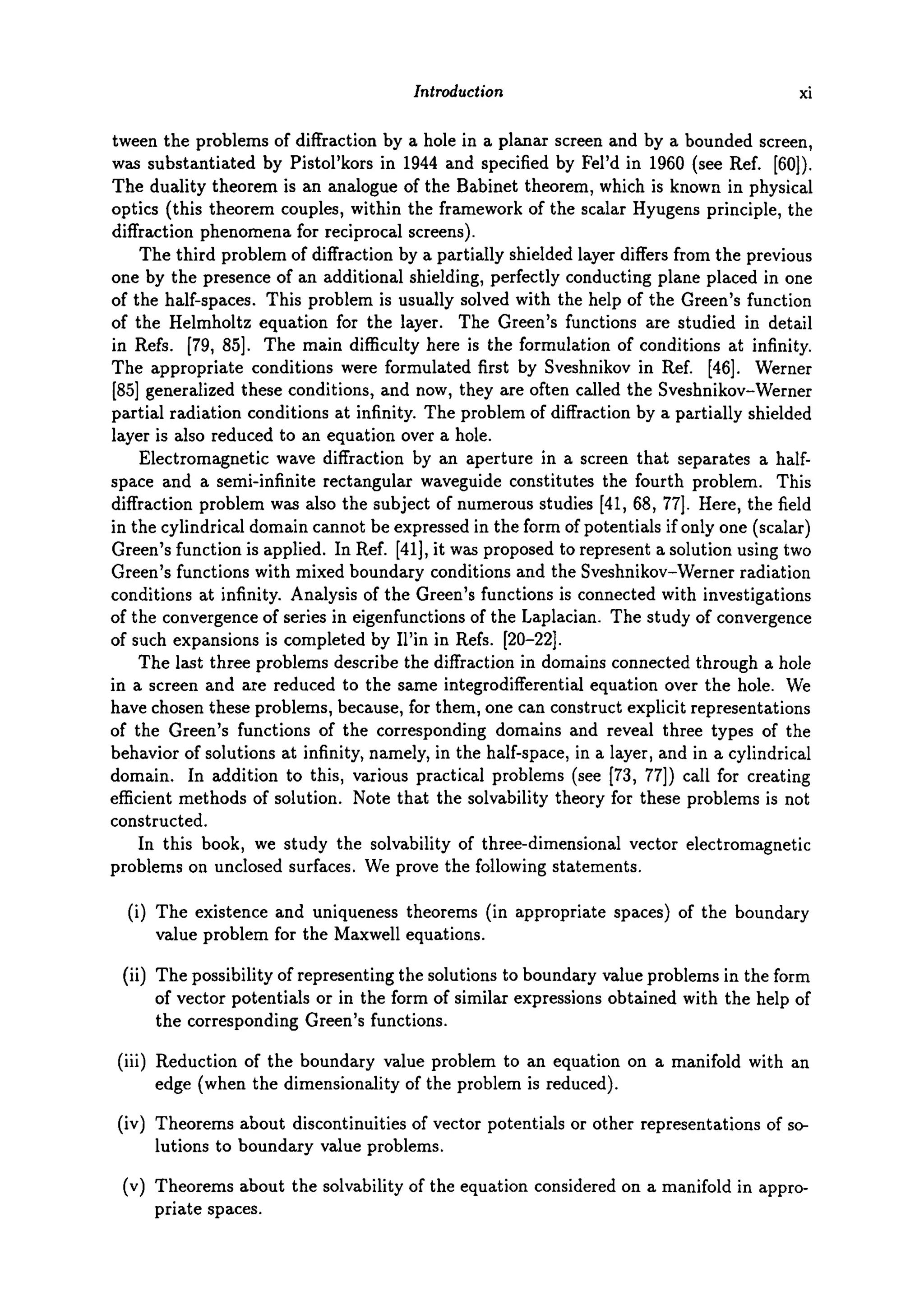 Electromagnetic Wave Diffraction by Conducting Screens 2nd Edition A. S ...