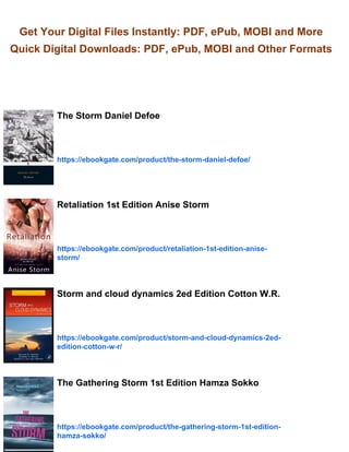 Wind storm and storm surge mitigation Nassim | PDF