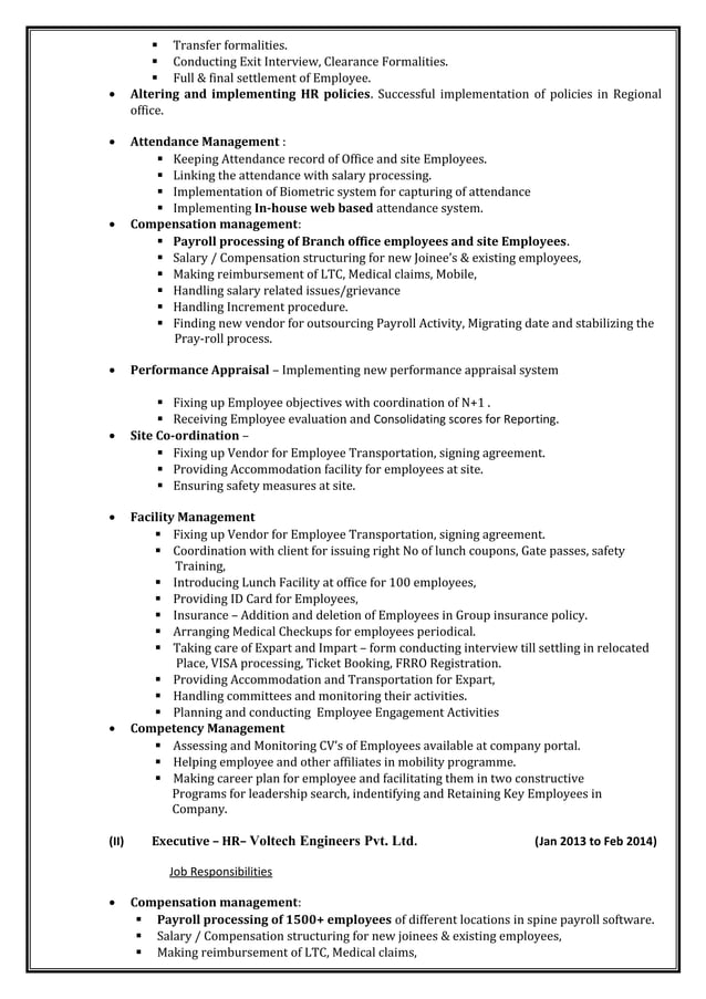 Prem Kumar -CV | PDF