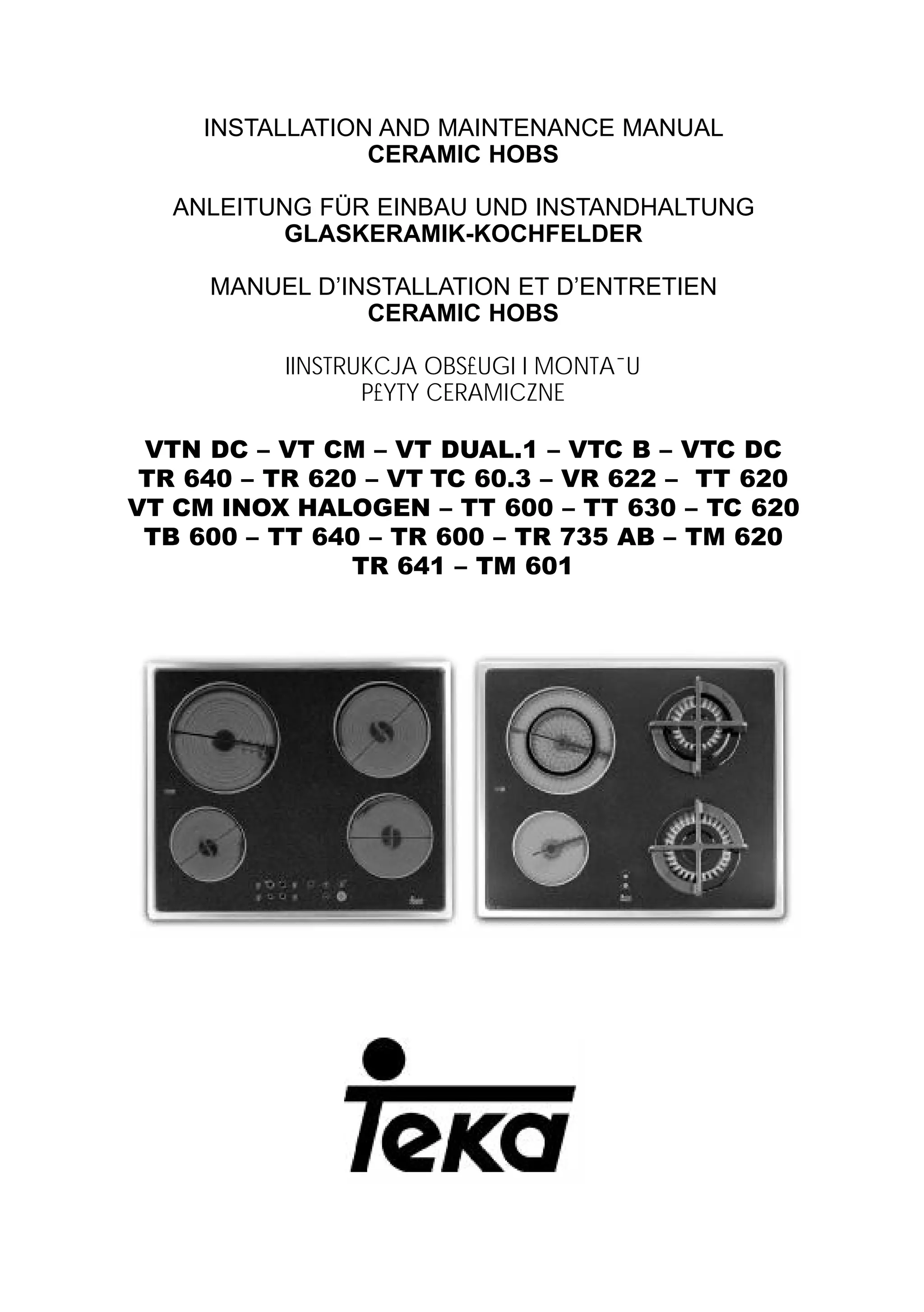 Encimera Teka TB 600 | PDF