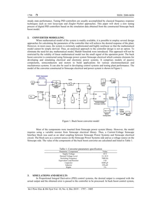Design of a discrete PID controller based on identification data for a ...