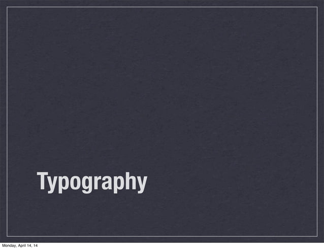 Intro to Typography | PPT