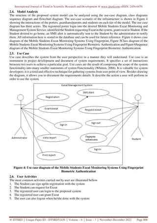 Biometric Based Human Recognition Systems for Institutions using Exeat ...
