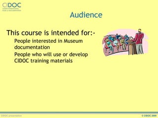 101 Introduction to Museum Documentation Part 1 | PPT