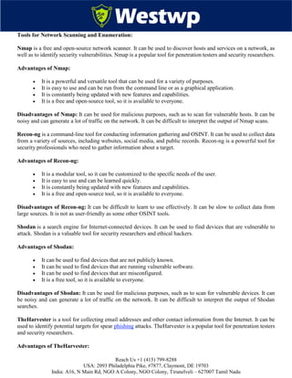 101+ Cybersecurity Tools List And Beyond by westwp.com.pdf