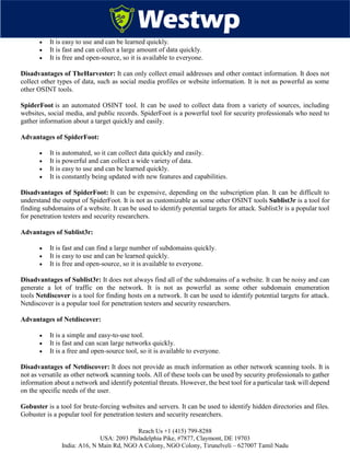 101+ Cybersecurity Tools List And Beyond by westwp.com.pdf