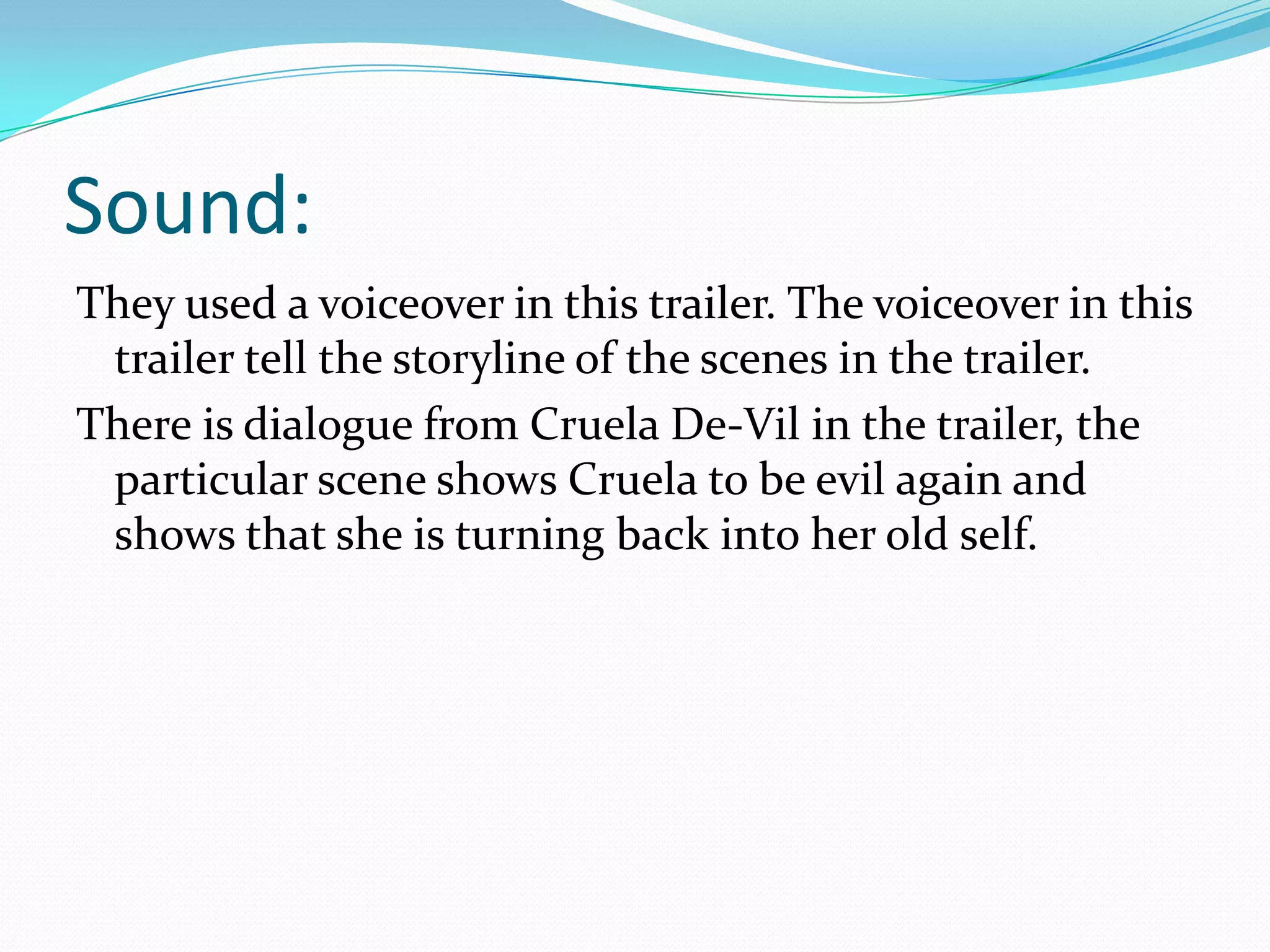 101 dalmatians: trailer analysis. | PPTX