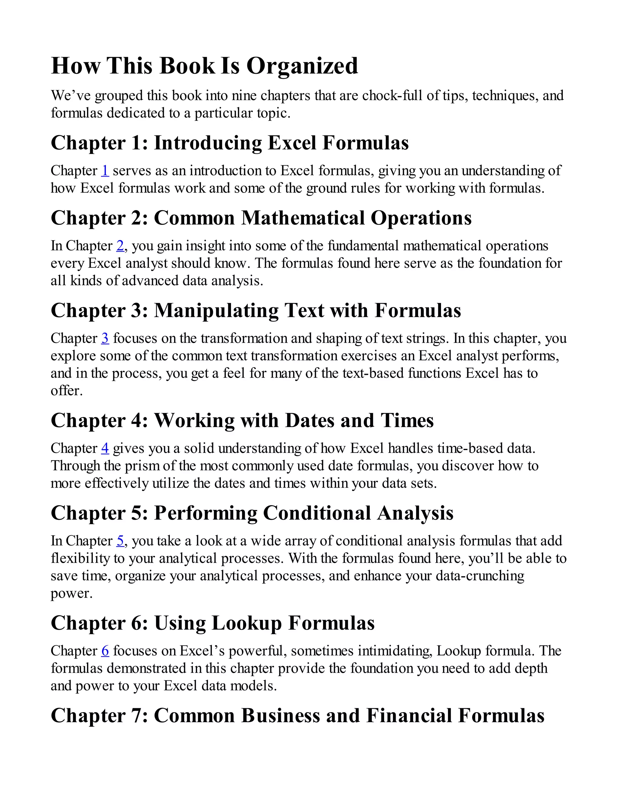 101 Excel Formulas .pdf | Business Accounting & Finance | Business