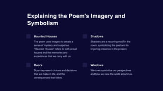 Haunted Houses by H W Longfellow for class 10 | PPTX