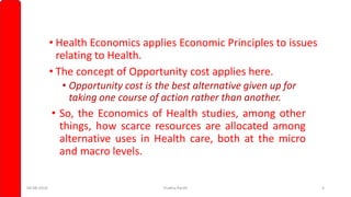 Health Economics | PPSX