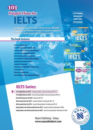 101 Helpful Hints for IELTS | PDF | Standardized Testing | Educational ...