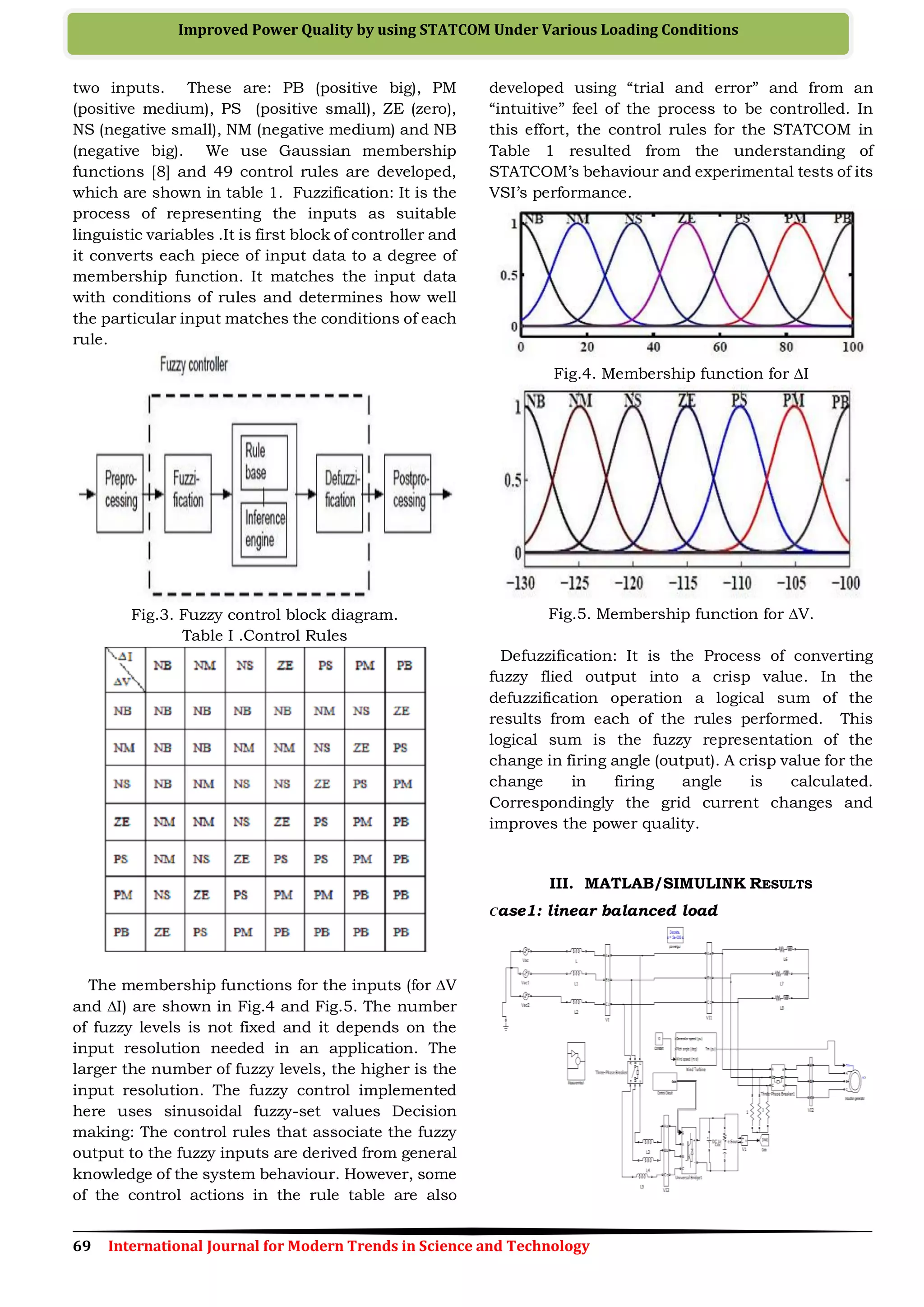 Improved Power Quality by using STATCOM Under Various Loading Conditions | PDF