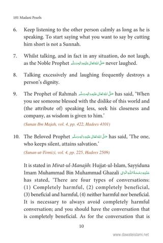 Islamic Book in English: 101 madani pearls | PDF