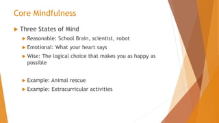 101 Mindfulness Skills for Adolescents | PPT