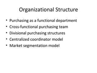 101 purchasingandorganization | PPT